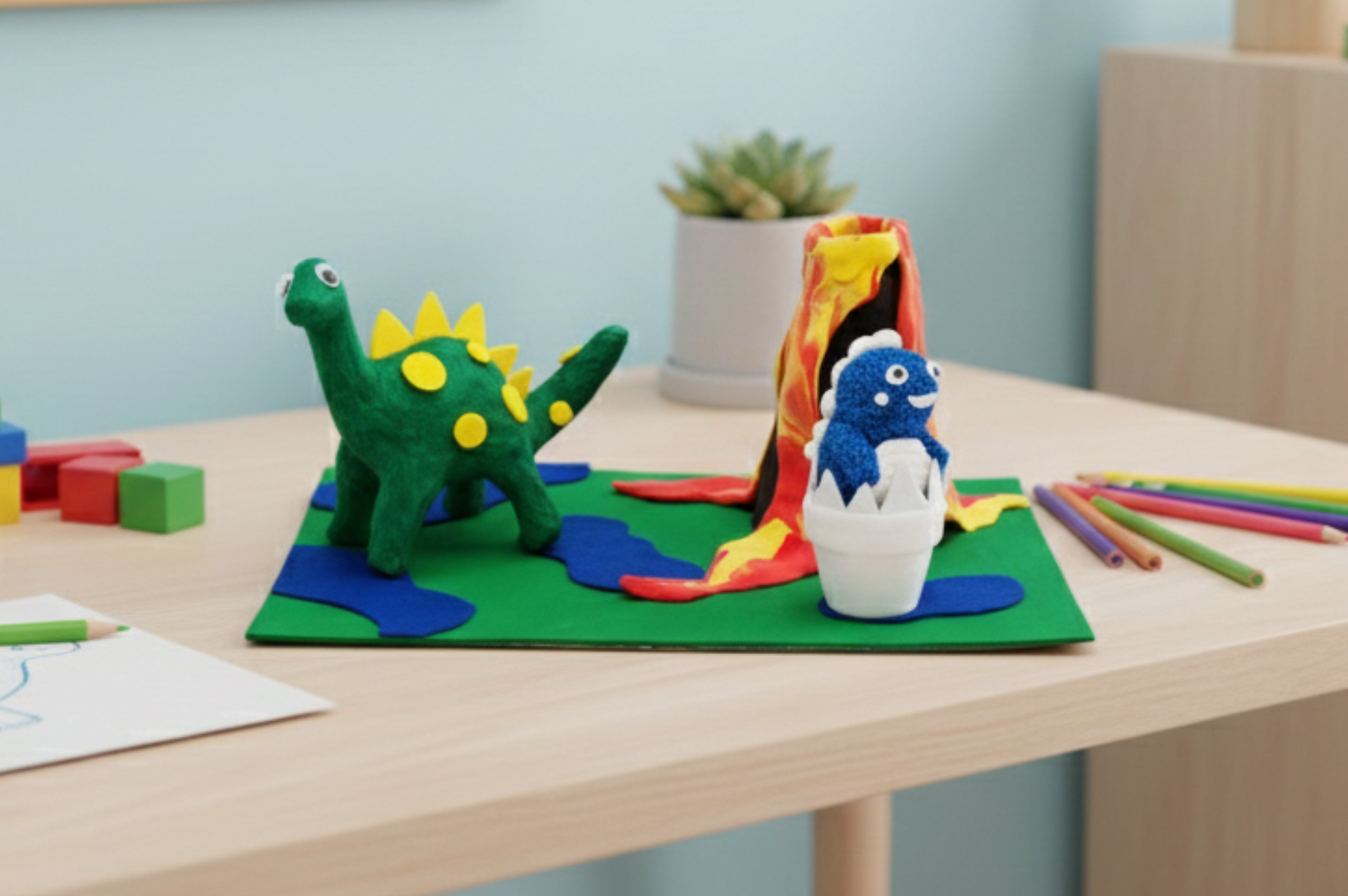 Knutselpakket Dino | Little Creations